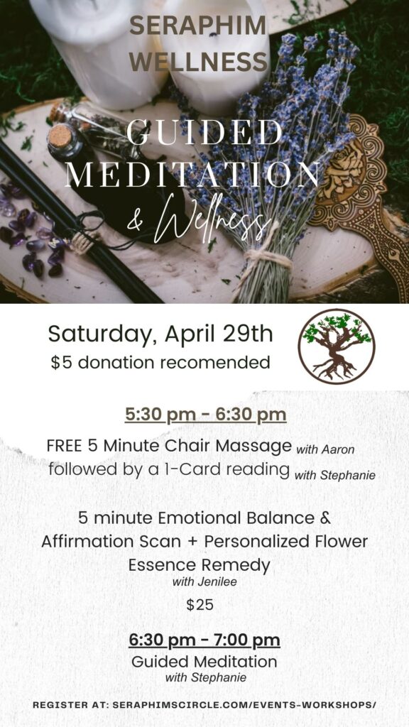 Events/ Workshops - Seraphim Wellness